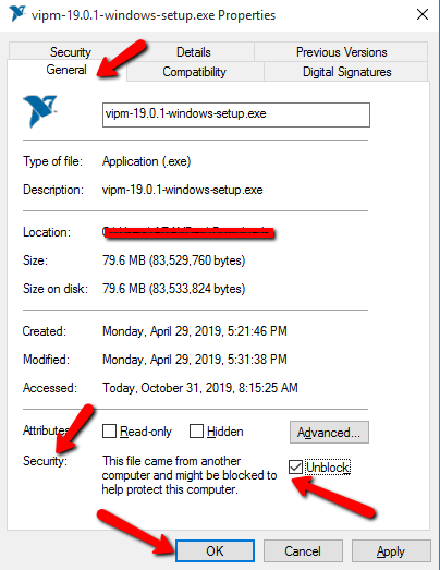 VIPM installation may freeze or hang at the "Installing prerequisite software" step (Windows 10 ...
